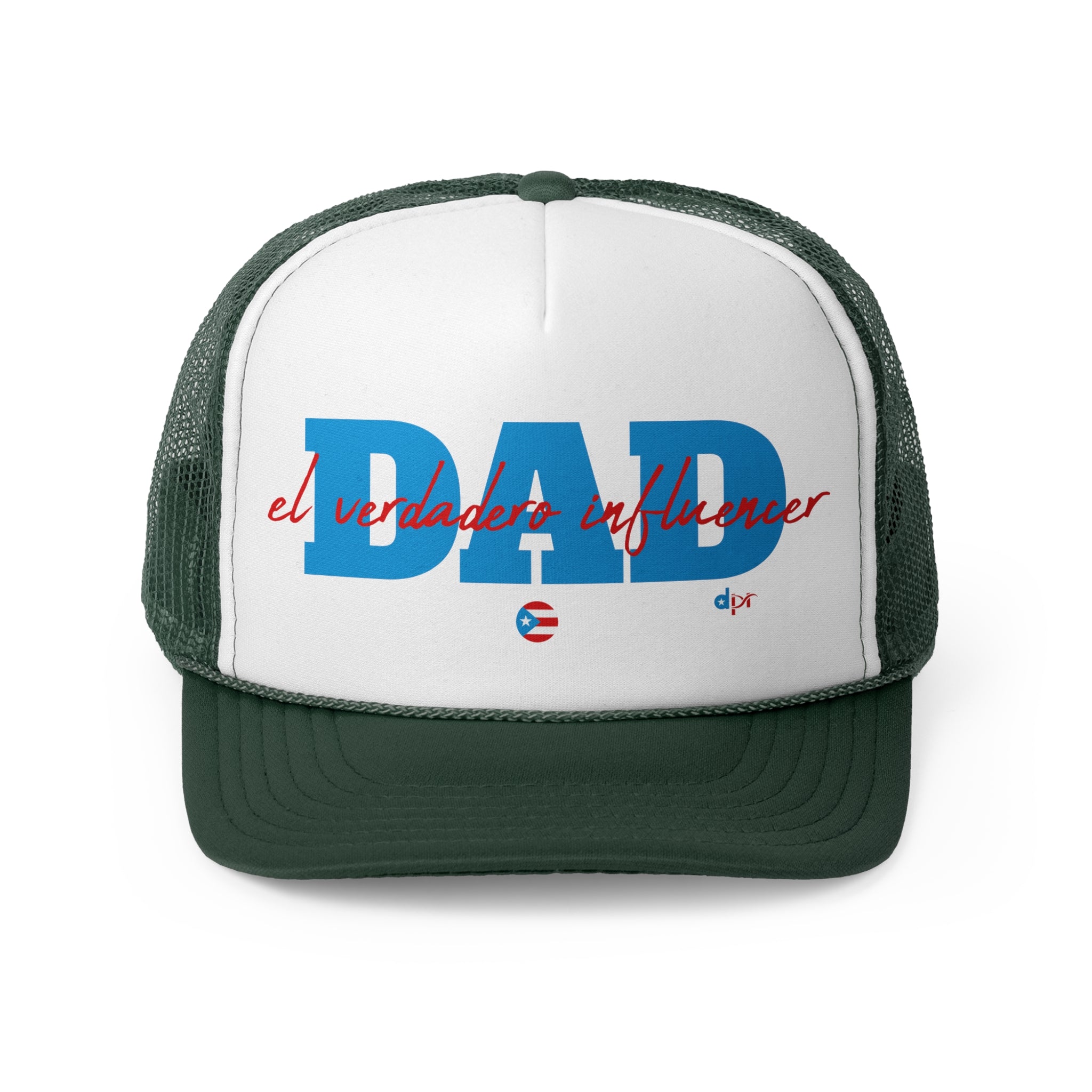 DAD El Verdadero Influencer Puerto Rican Pride Trucker Caps FREE SHIPP ...